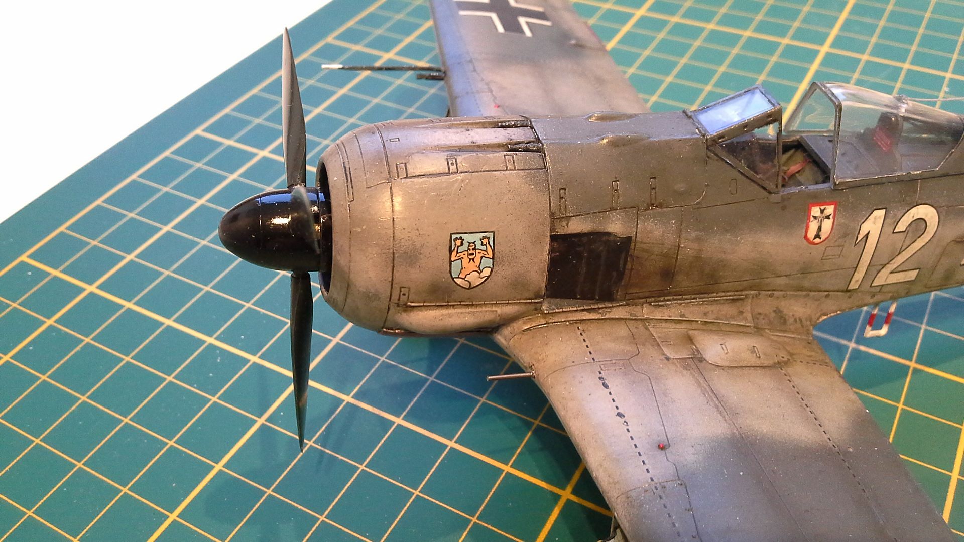 Tamiya Fw190 A3 JG1 Delen Netherlands - Ready for Inspection - Aircraft ...